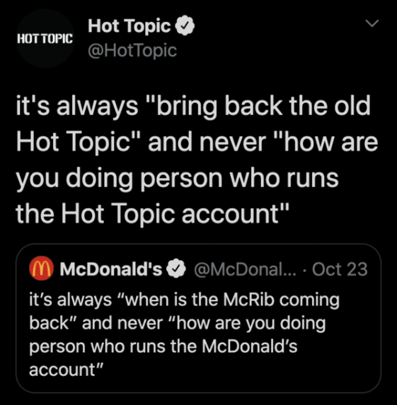 McDonald's Twitter Shares Their Feelings And Brands Show Their Support