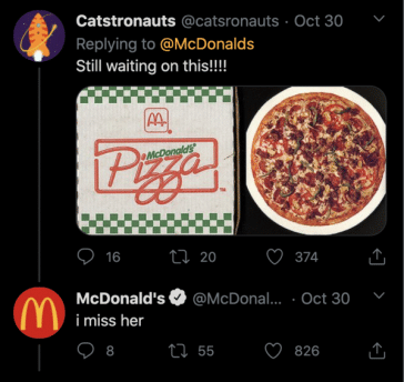 McDonald's Twitter Shares Their Feelings And Brands Show Their Support