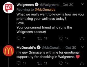 McDonald's Twitter Shares Their Feelings And Brands Show Their Support