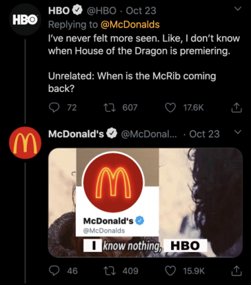 McDonald's Twitter Shares Their Feelings And Brands Show Their Support