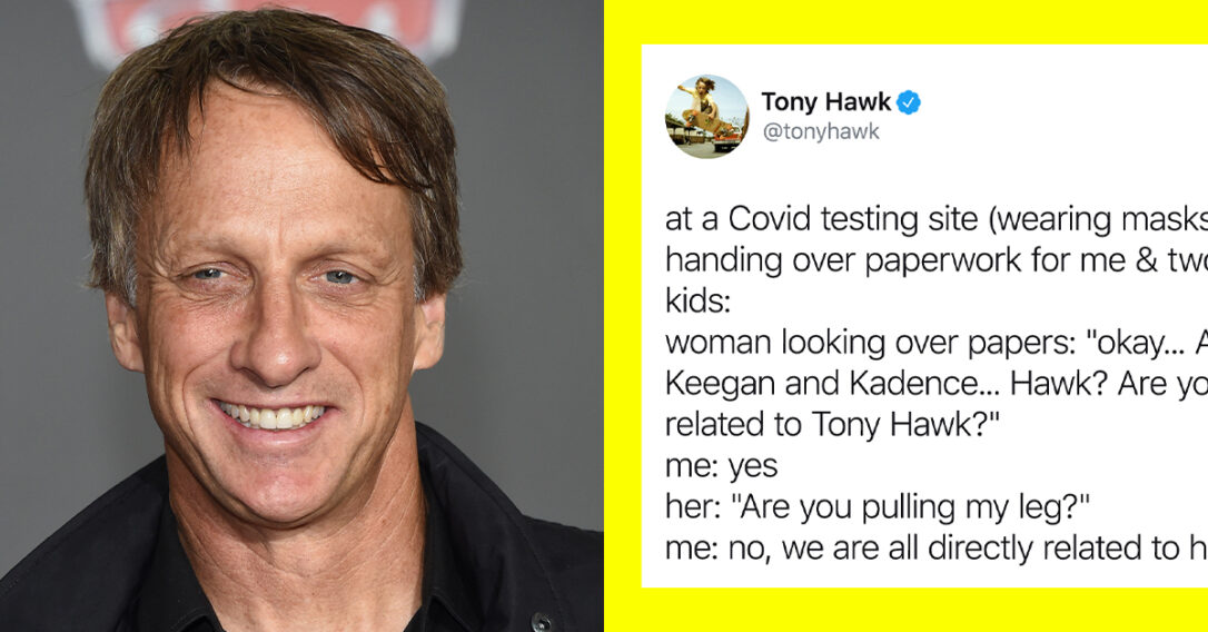 18 Hilarious Times People Didn't Recognize Tony Hawk And He Called Them ...