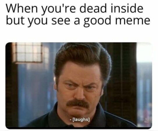 22 Dark But Funny Memes For Anyone "Going Through It"