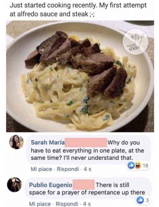 Real Italians Are Hilariously Roasting People's Attempts At Cooking ...