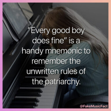 I Make Funny Fake Music Facts On Instagram, In Case That’s Your Kinda ...