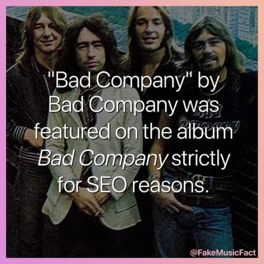I Make Funny Fake Music Facts On Instagram, In Case That’s Your Kinda ...