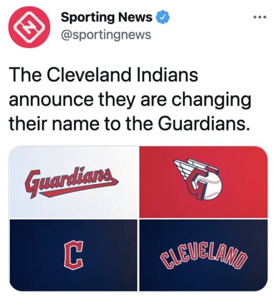 23 Of The Best Reactions To The New Name And Logo For Cleveland’s MLB Team