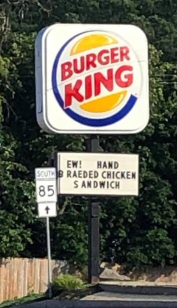 Useless, Unsuccessful, And/Or Unpopular Restaurant Signage (26 Pics)