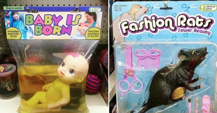 29 Funny Fake Products Left In Real Stores By "Obvious Plant"