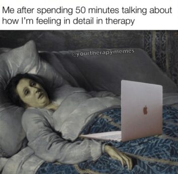 27 Funny Therapy Memes That Make Emotional Baggage Feel A Little Lighter