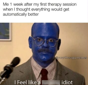 27 Funny Therapy Memes That Make Emotional Baggage Feel A Little Lighter